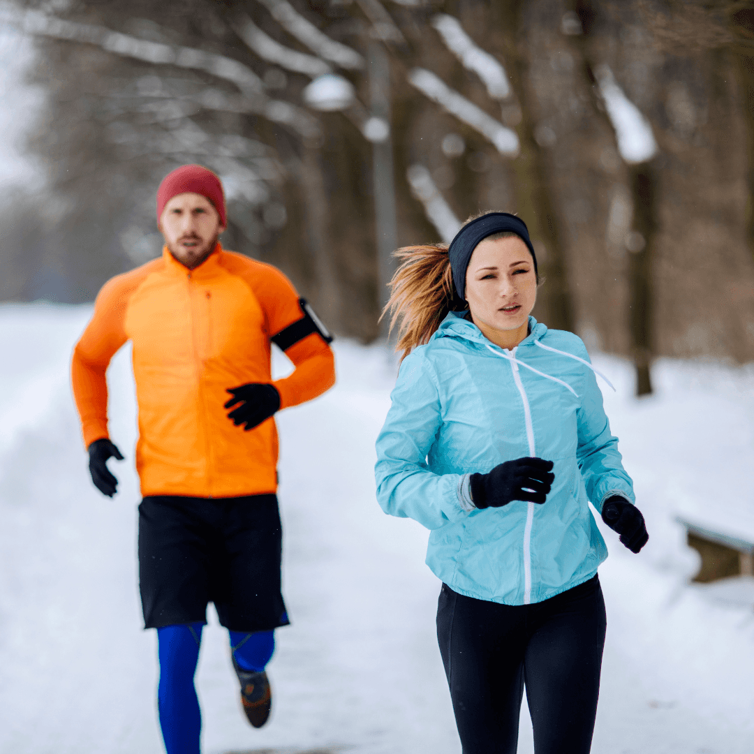 winter running tips uk