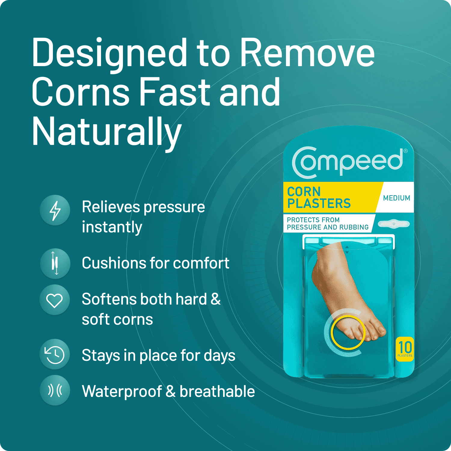 soft corn removal plasters