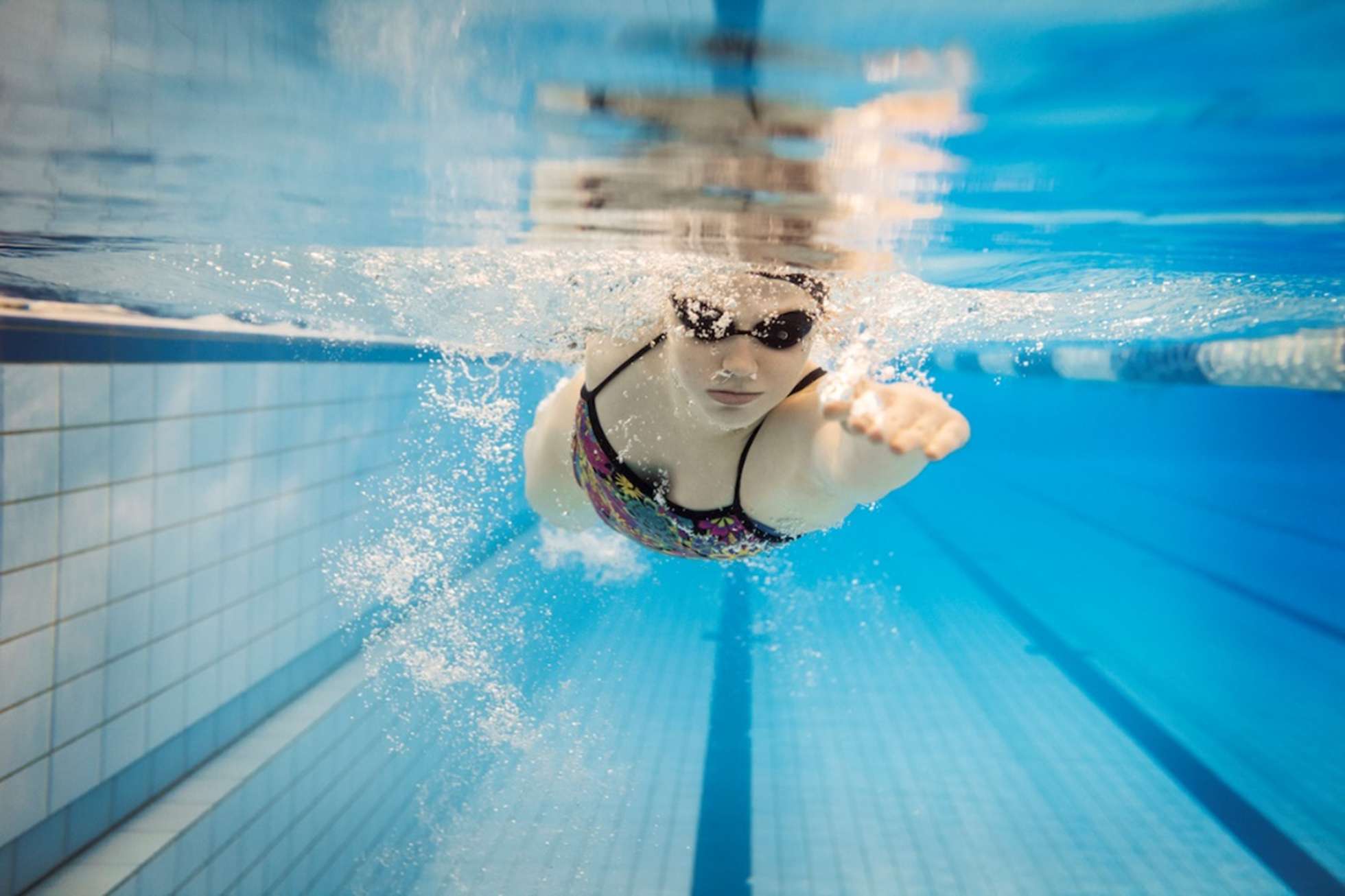 Can you swim with a cold sore or blister?